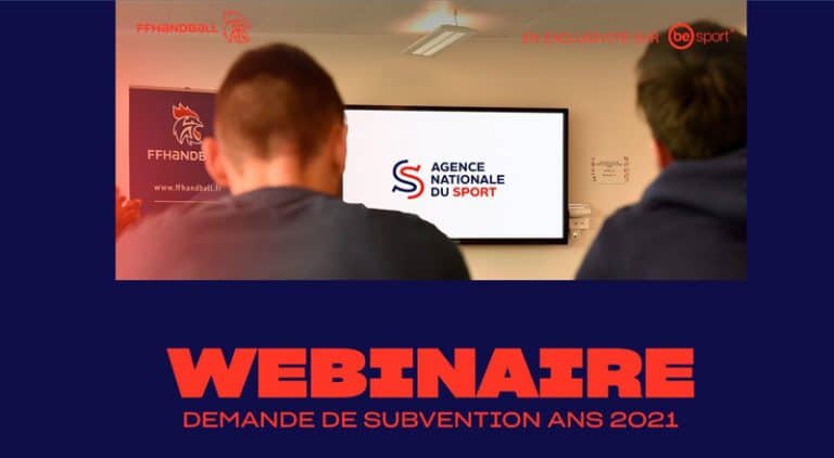 Vidéo du webinaire FFHB n°3 : demande de subvention ANS 2021 - CDHBY